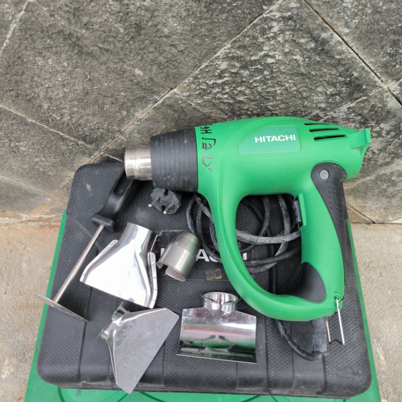 Jual Hot gun hitachi RH 600T Heat Gun Blower panas 2 speed Hitachi ...
