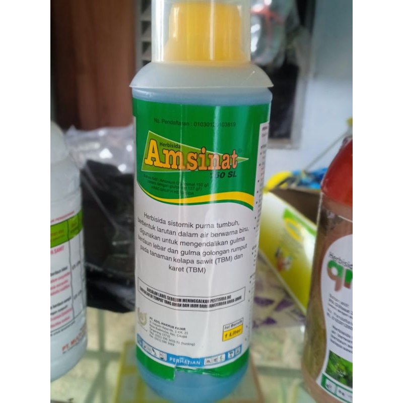 Jual Amsinat 150 SL 1 Liter/Racun Rumput Amsinat/AMSINAT | Shopee Indonesia