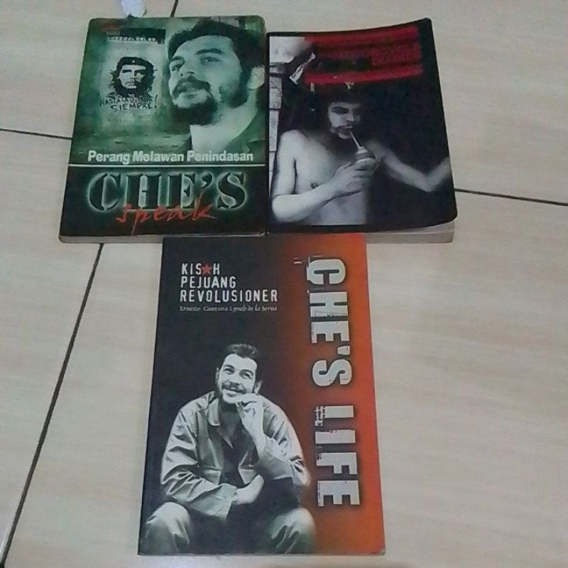 Jual paket buku sejarah dan biografi Che Guevara 3 buku original ...