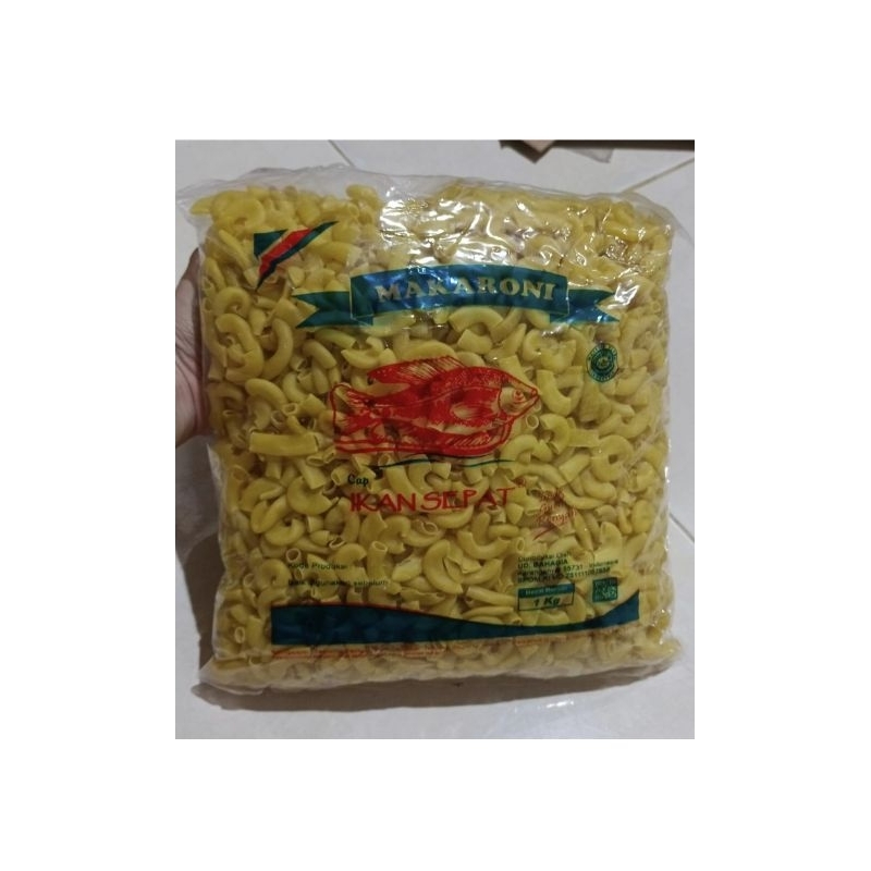 Jual 1kg Macaroni goreng cap ikan sepat makaroni bantet kerupuk ...