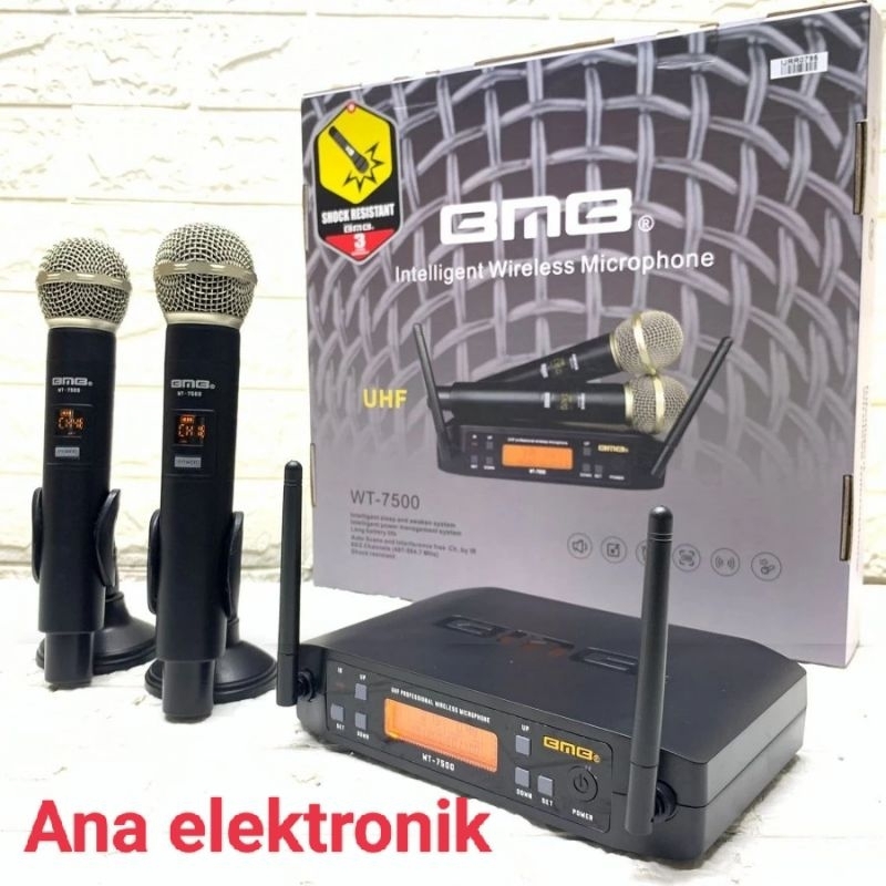 Jual MIC WIRELESS BMB WT-7500 ORIGINAL | Shopee Indonesia