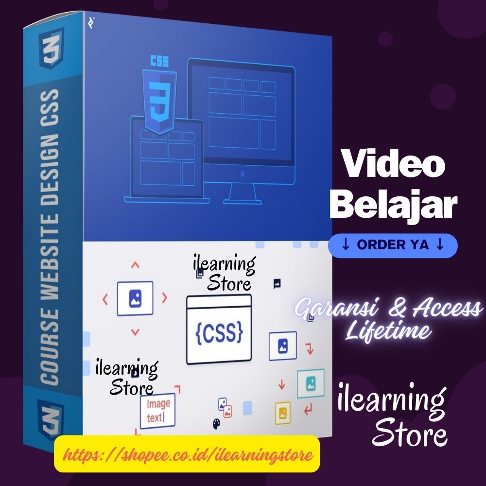 Jual [EC42] E-Course Web Design dengan CSS (Bahasa Inggris) | Shopee Indonesia