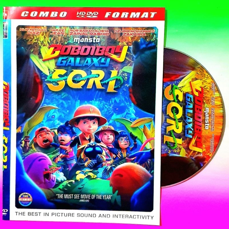 Jual KASET FILM BOBOIBOY THE MOVIE-FILM BOBOIBOY GALAXY-KASET FILM ...