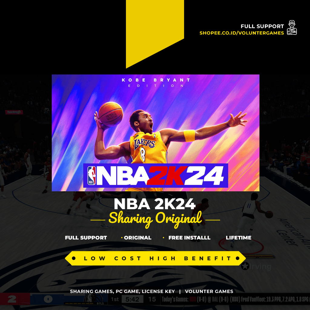 Jual NBA 2K24 PC ORIGINAL | Shopee Indonesia