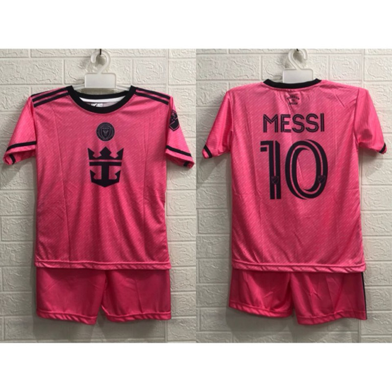 Jual setelan jersey anak inter miami kids lionel messi / baju bola anak ...
