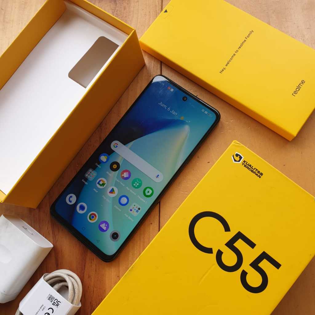 Jual REALME C55 SECOND 6/128GB 8/256GB HANDPHONE SECOND HP SEKEN HP ...