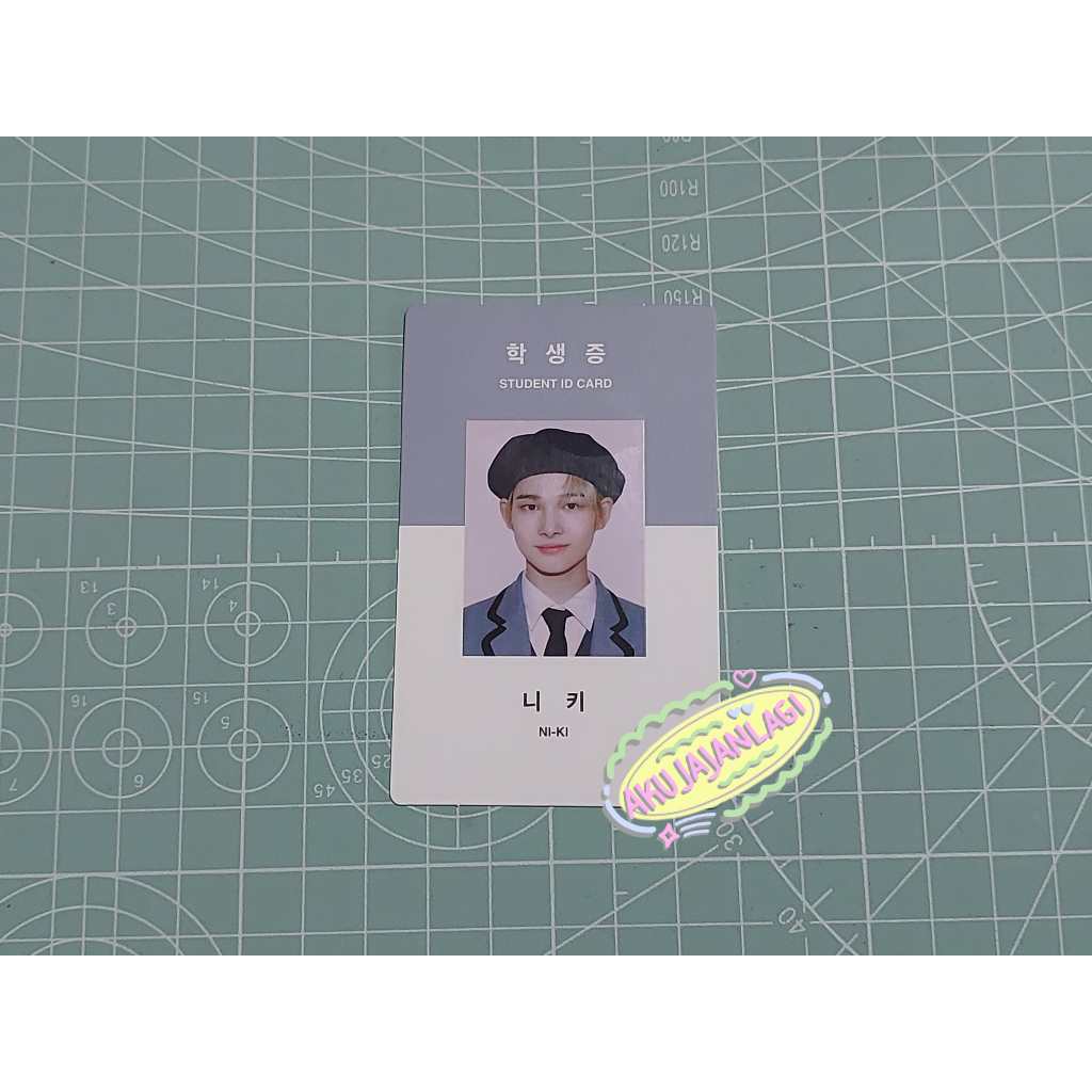 Jual Photocard RPC ID Card Ni-ki Enhypen SG21 | Shopee Indonesia