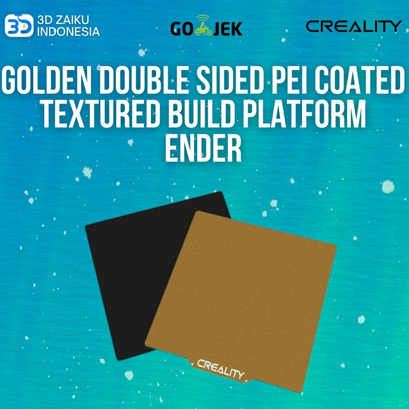Jual Creality Ender Golden Double Sided PEI Coated Textured Build ...