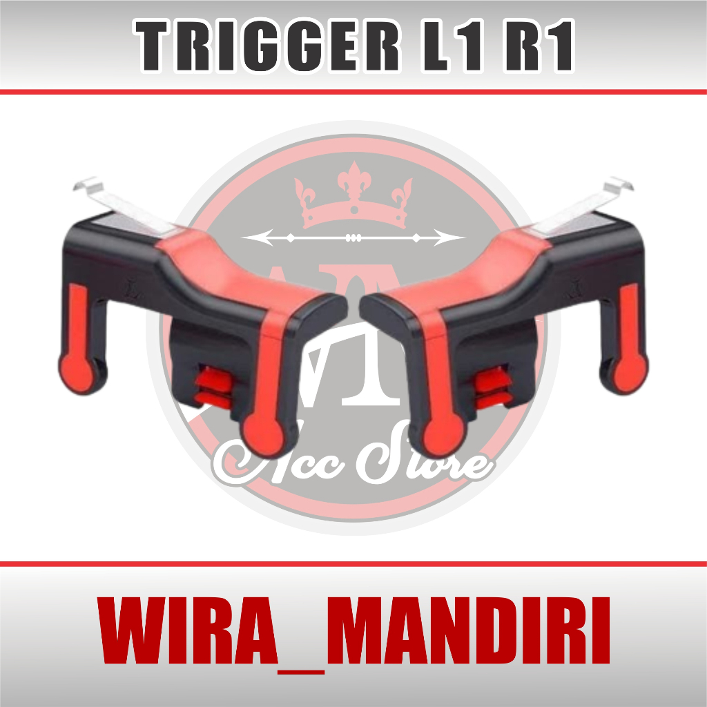 Jual Trigger M2 - Joystick L1 R1 Mobile Gaming Shooter PUBG CODM FF ...