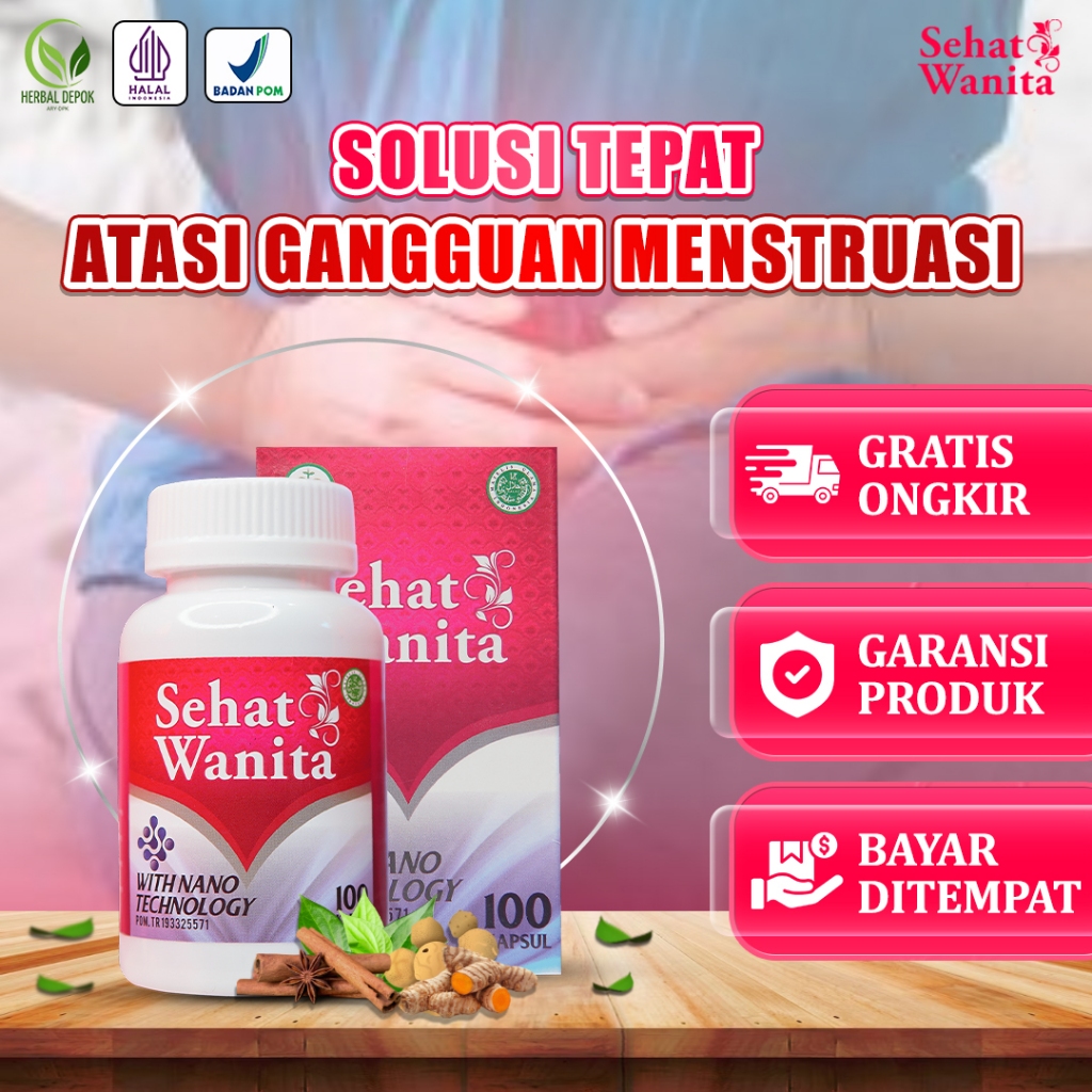 Jual Obat Herbal Gangguan Menstruasi, Kelainan Siklus Menstruasi Sehat ...