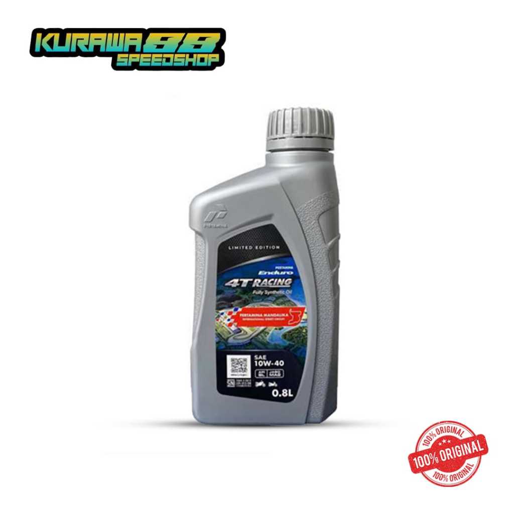 Jual Oli PERTAMINA ENDURO LIMITED EDITION MANDALIKA 4T RACING 0,8L 10W ...