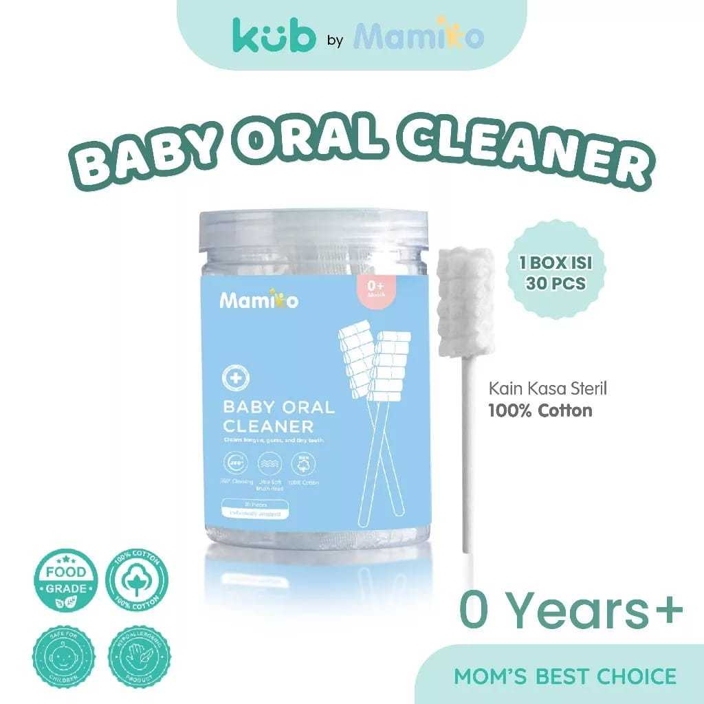 Jual Kub X Mamiko Baby Oral Cleaner | Shopee Indonesia
