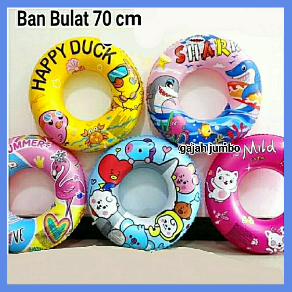 Jual Ban Berenang Donat Lingkaran 70 cm Swim Ring Anak Renang Murah ...