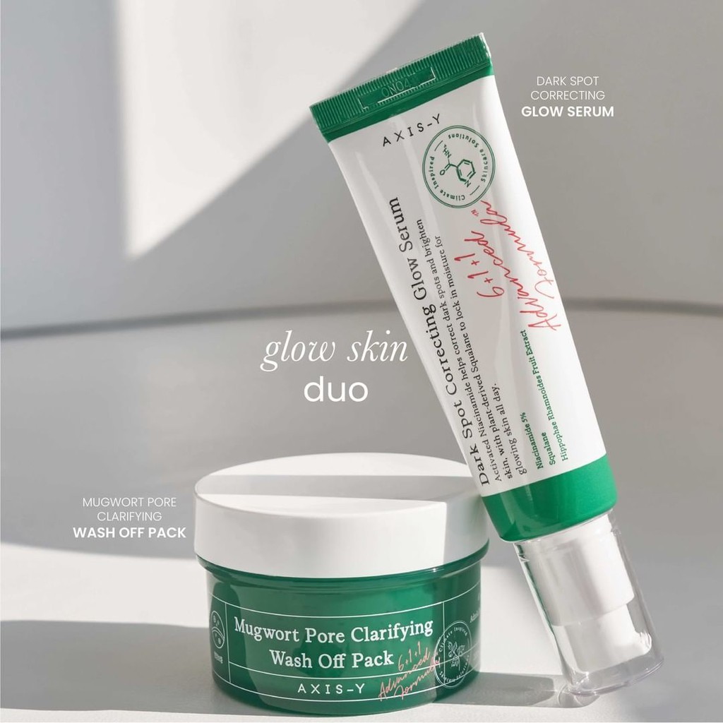 Jual [COD]AXIS-Y Dark Spot Correcting Glow Serum 50ml/AXIS Y Mugwort ...
