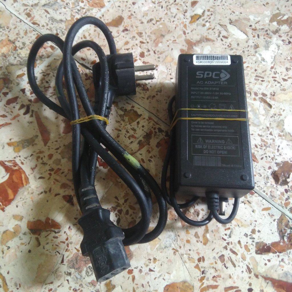 Jual Adaptor LED Monitor SPC 24 Inch Adaptor SPC Pro SM 24HD Adaptor ...