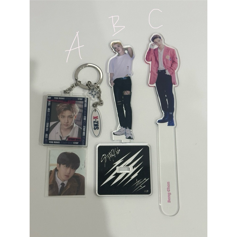 Jual stray kids key chain aklirik acrylic standee official merch skz-x ...