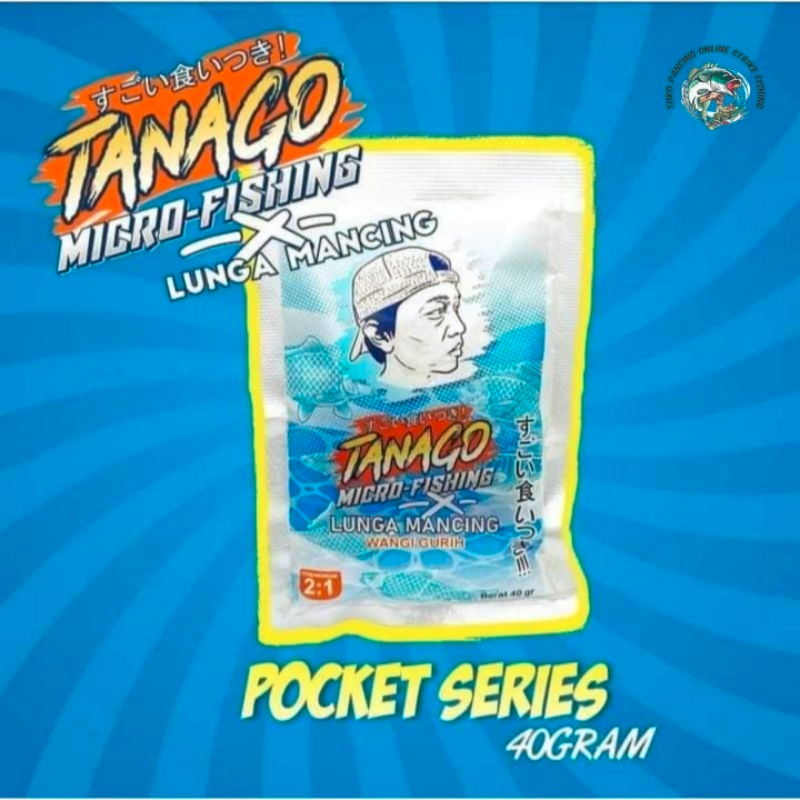 Jual UMPAN TANAGO LM SERIES/LUNGA MANCING KEMASAN POCKET 40 GRAM ...