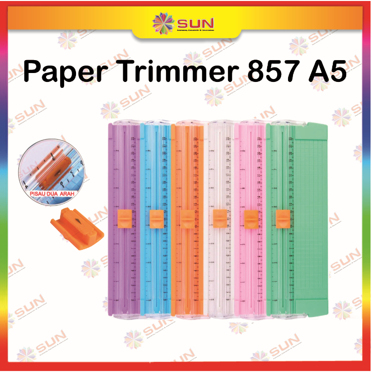 Jual Alat Pemotong Kertas Hvs Paper Cutter Paper Trimmer 857 A5