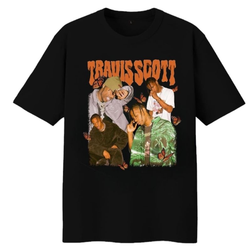 Jual Kaos Rapper TRAVIS SCOTT Kaos Vintage | Shopee Indonesia
