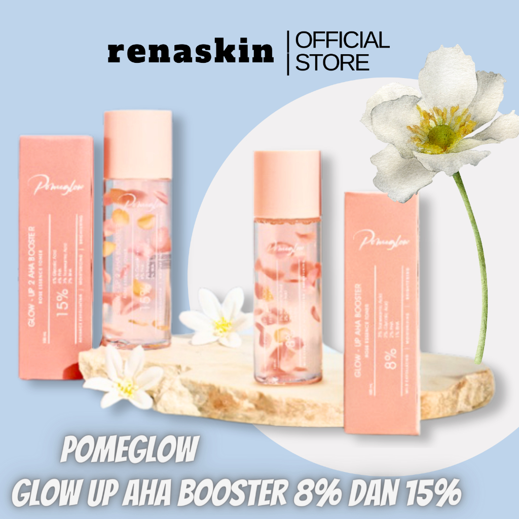 Jual READY SIAP KIRIM‼️ | Exfoliating Toner Pomeglow 8% 100Ml - Glow Up ...