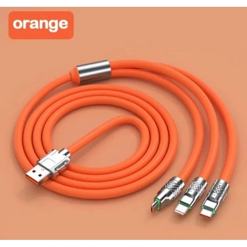Jual Kabel Data 6A ( 3in1 ) Usb To Micro / Usb To Type C / Usb To ...