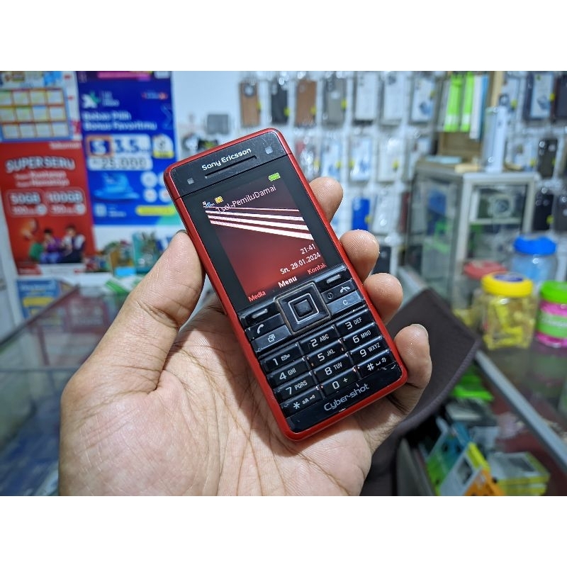 Jual Sony Ericsson C902 Cyber-shot RED Original James Bond All Operator | Shopee Indonesia