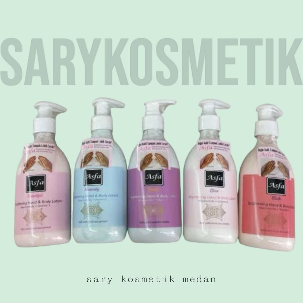 Jual sarykosmetik - ASFA HANDBODY LOTION 300 ML - LOTION PENCERAH KULIT ...