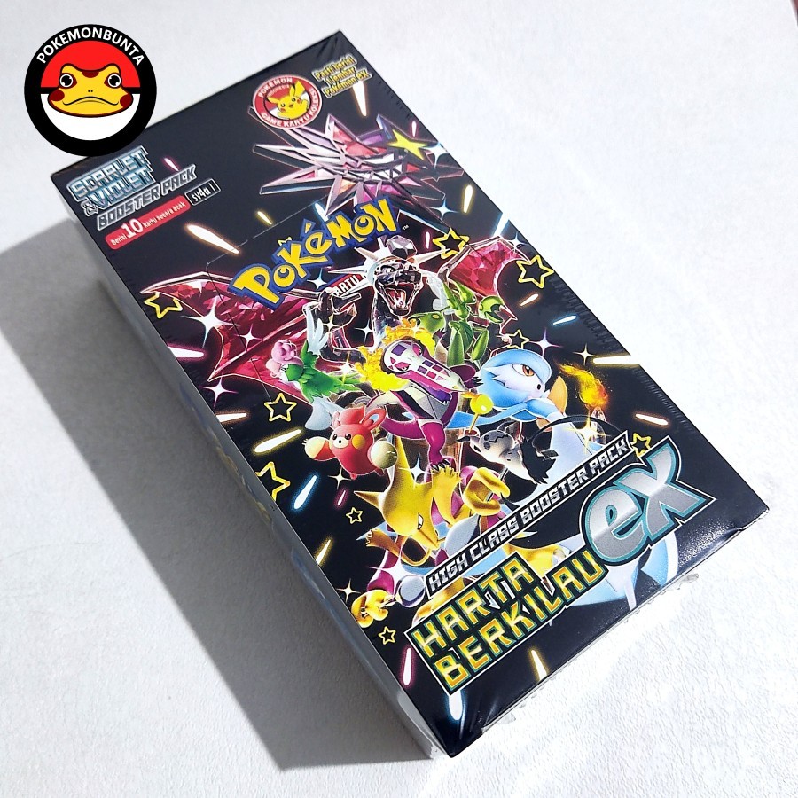 Jual Kartu Pokemon Harta Berkilau ex SV4a Booster Box 10 Pack TCG | Shopee Indonesia
