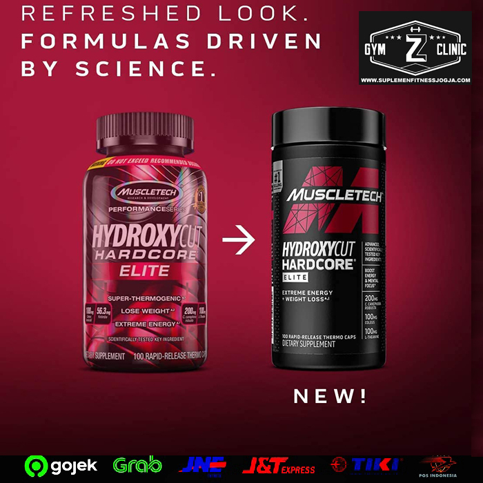 Jual MT Muscle Tech Hydroxycut Elite Hardcore 100 Caps | Shopee Indonesia