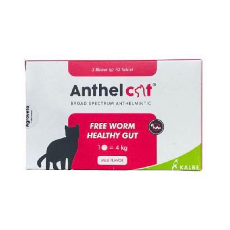 Jual Anthel Cat Obat Cacing utk Kucing Kalbe - Per 1 tablet | Shopee ...