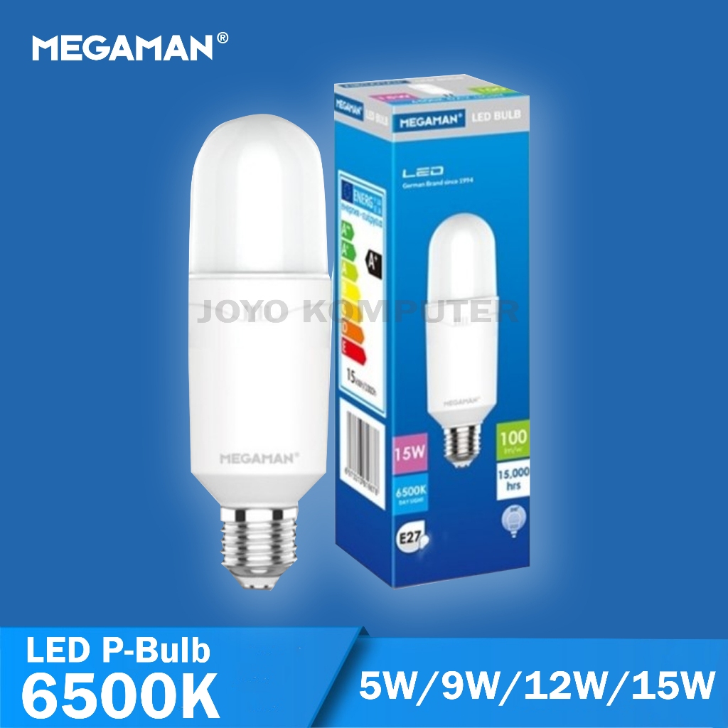 Jual MEGAMAN Bohlam LAMPU LED Stick Megaman P - Bulb 6500K 5W YTP38Z2 Cahaya PUTIH | Shopee ...