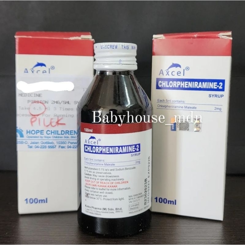 Jual AXCEL CHLORPHENIRAMINE-2 | Atasi Pilek dan Meler | 100% Original ...