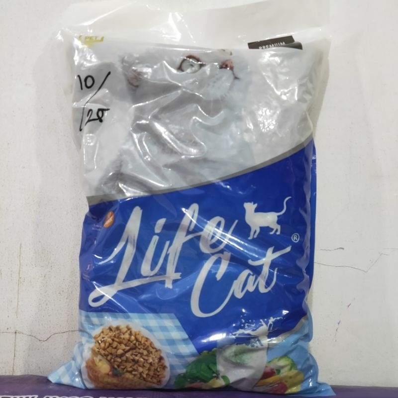Jual Life Cat Dry food 1kg | Shopee Indonesia