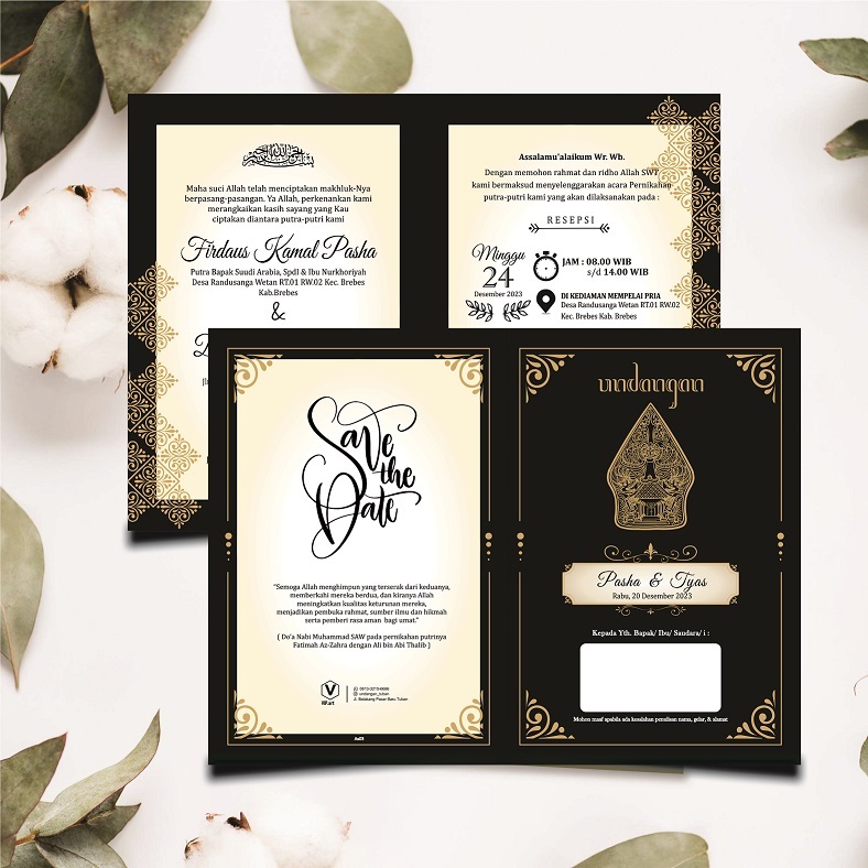 Jual UNDANGAN PERNIKAHAN MODEL WAYANG GUNUNGAN JAWA KLASIK | Shopee ...