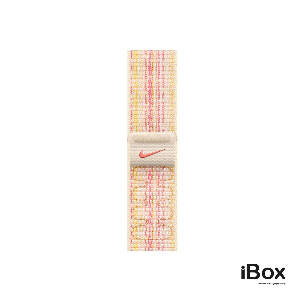 Jual Apple 41mm Nike Sport Loop, Starlight/Pink- Loop | Shopee Indonesia