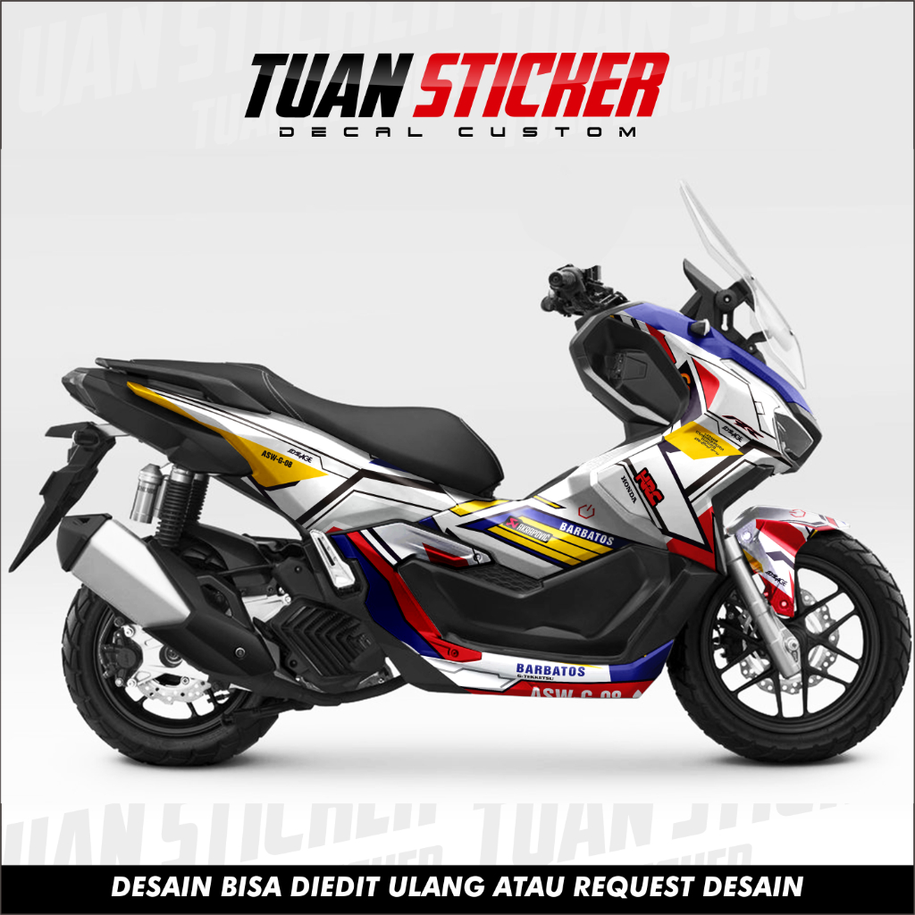 Jual Sticker Decal ADV 160 Dekal Stiker Striping Full Body Adv 160 New ...