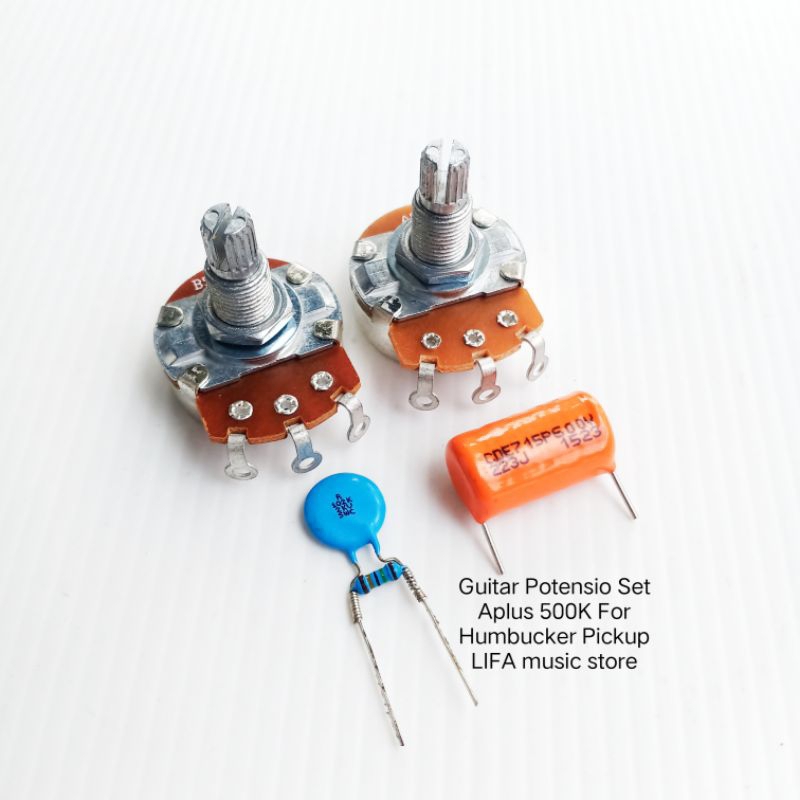 Jual Guitar Potensio Set Aplus 500K For Humbucker Pickup | Shopee Indonesia