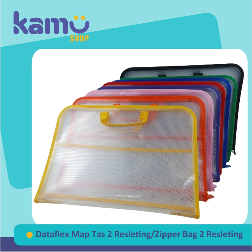 Jual Dataflex Map Tas 2 Resleting 2 gagang / Zipper Bag with 2 Handle ...
