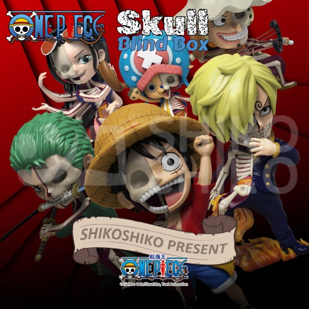 Jual BBFop Figure Blind Box One Piece Tengkorak Skull Onepiece Luffy ...