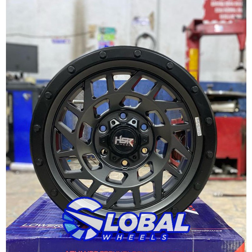 Jual Velg racing hsr bone model semi offroad R17 untuk mobil pajero fortuner hilux triton terano ...