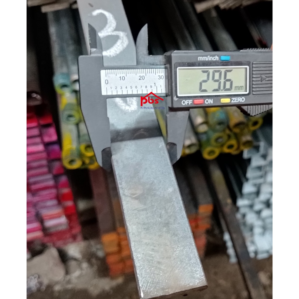 Jual BESI STRIP Lebar 3 cm (30mm) x 6 Meter/ PLAT STRIP / PLAT BESI ...