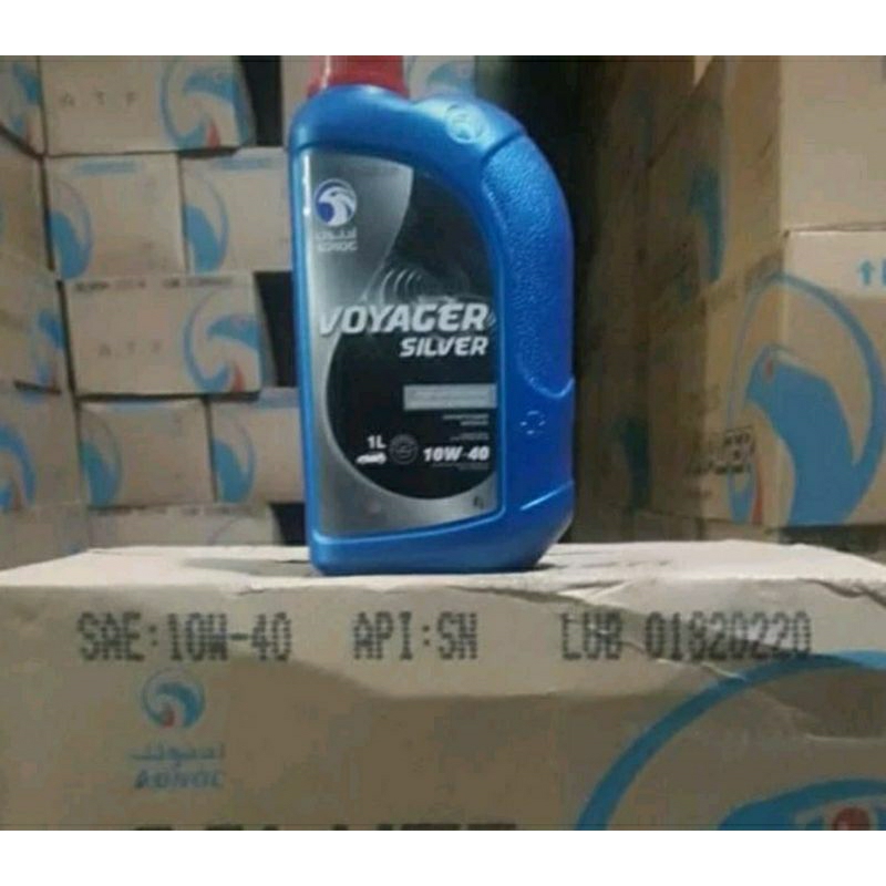 Jual oli Adnoc voyager Silver 10w40 isi 1liter ori | Shopee Indonesia