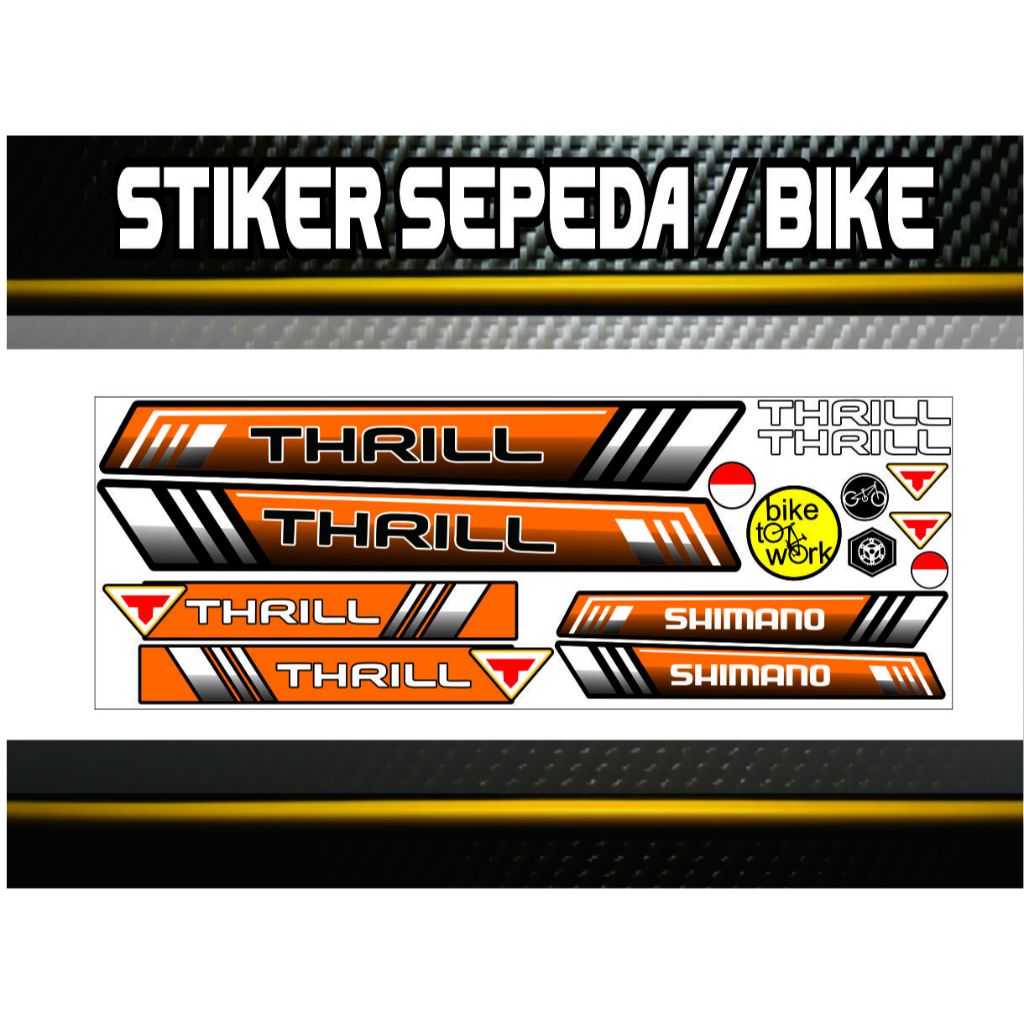 Jual STRIPING SEPEDA BIKE THRILL VARIASI DAN SEMUA VARIAN TERBARU ...