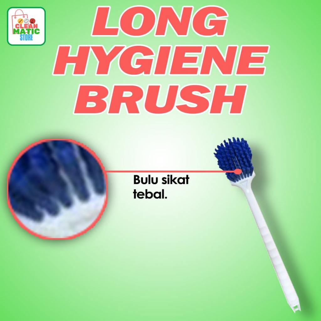 Jual Clean Matic - Sikat Gagang Panjang - Long Handle Brush - Long ...