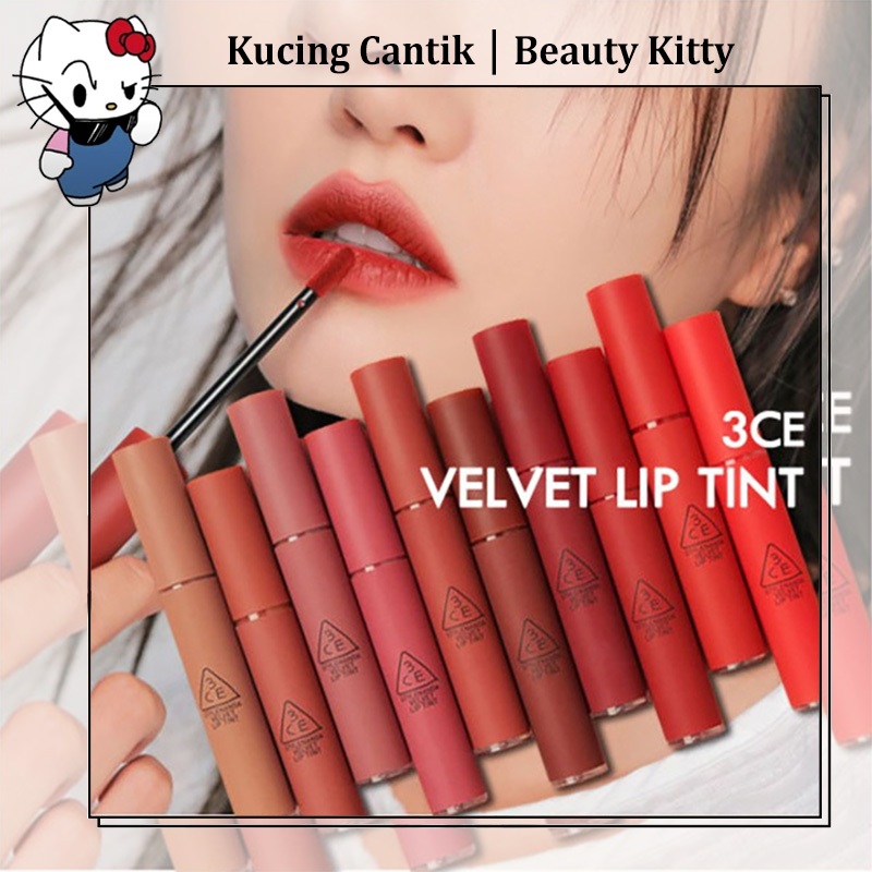 Jual 3CE Velvet Lip Tint 4g/3CE Slim Velvet Lip Color/3CE Blurring ...