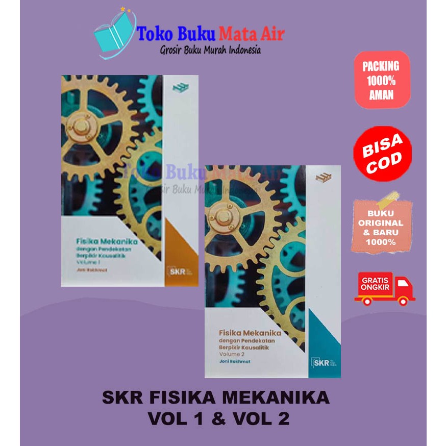 Jual ORIGINAL PAKET SKR : FISIKA MEKANIKA VOL 1 & 2 - JONI ERLANGGA | Shopee Indonesia