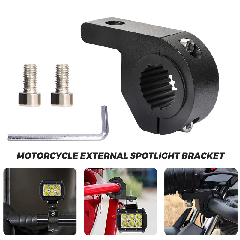 Jual Braket klip lampu depan LED sepeda motor BRACKET BRAKET CRASHBAR ...