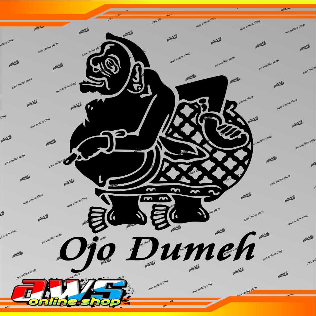 Jual Sticker Semar Ojo Dumeh Eling Lan Waspada | Shopee Indonesia