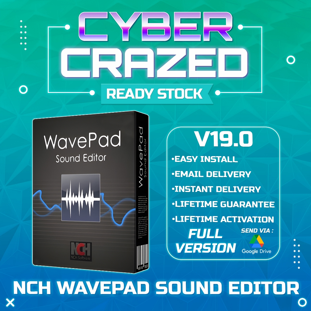 Jual NCH WavePad Sound Editor Masters Edition 19.0 Full Version (Versi ...