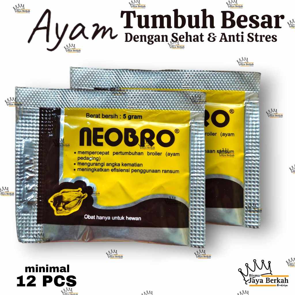Jual Neobro Medion Neo Bro Obat Vitamin Penggemuk Gemuk Ternak Ayam ...